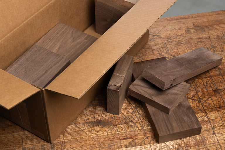 Hardwood Craft Bundle - 12LB of Premium Wood Pieces